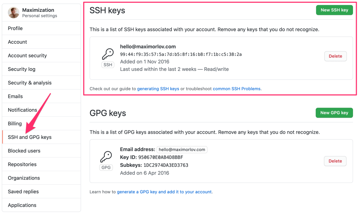 Fix "Permission Denied" Error From Github - Maxim Orlov