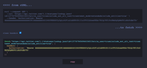 Convert Curl To Javascript Fetch Maxim Orlov