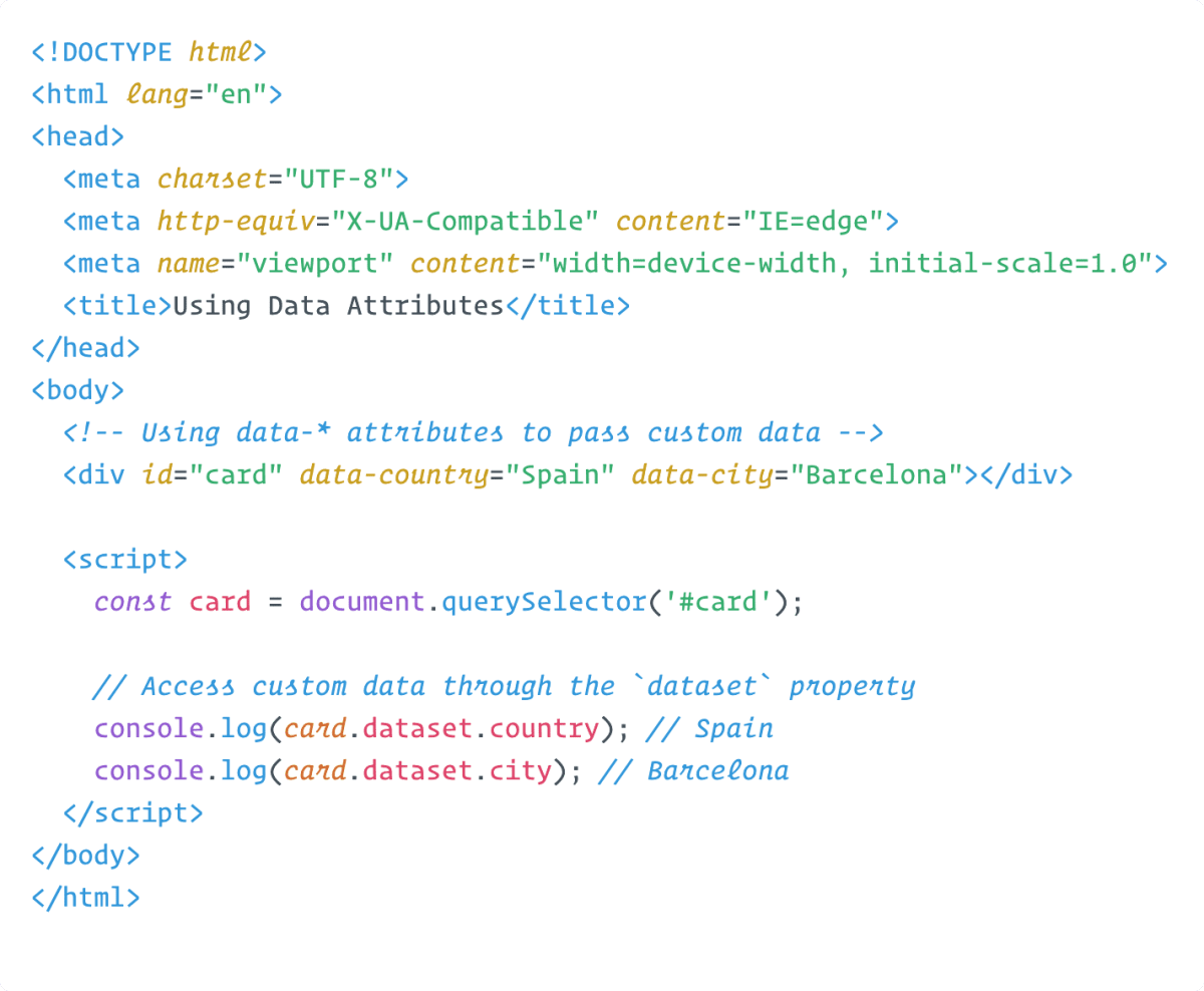 Using Data Attributes - Maxim Orlov