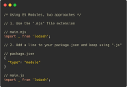Using ES Modules In Node js Maxim Orlov
